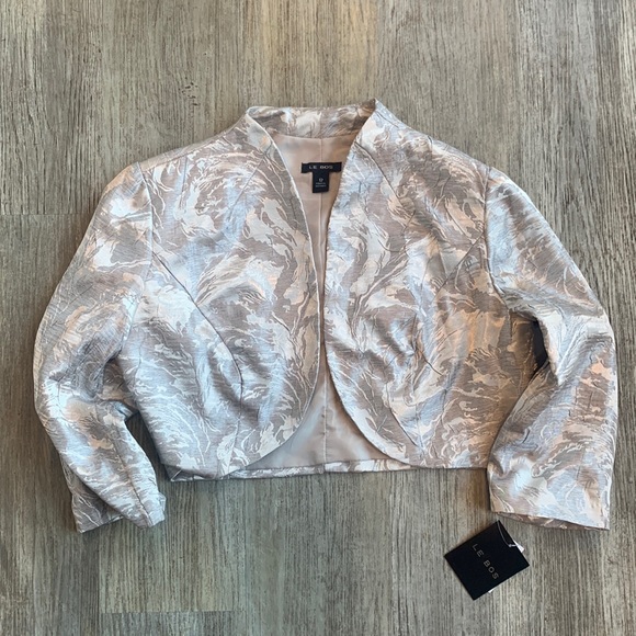 Jackets & Coats | Nwt Le Bos Stone Color Dress Jacket | Poshmark